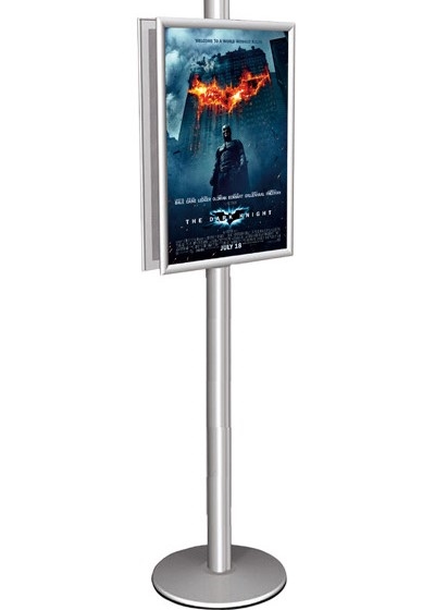 Multistand 10 Dobbeltsidet Aluminium stander monteret med 2 stk. 25 mm ...